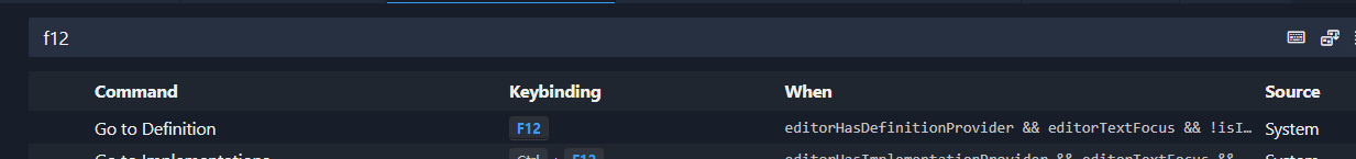 F12 is not assigned to go to definition in web · Issue #183953 · microsoft/vscode · GitHub