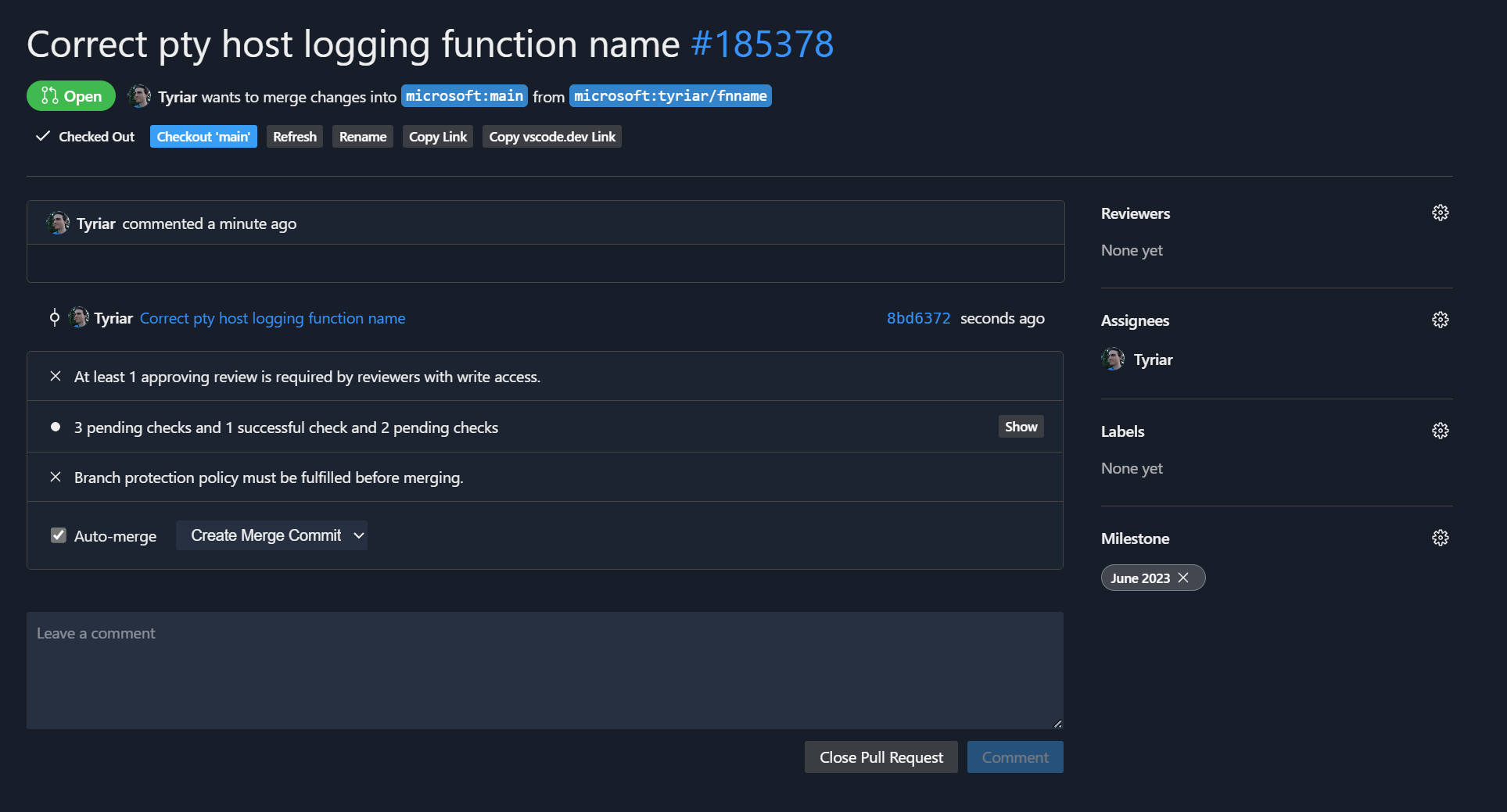Support setting project when viewing a PR · Issue #4926 · microsoft/vscode-pull-request-github ...