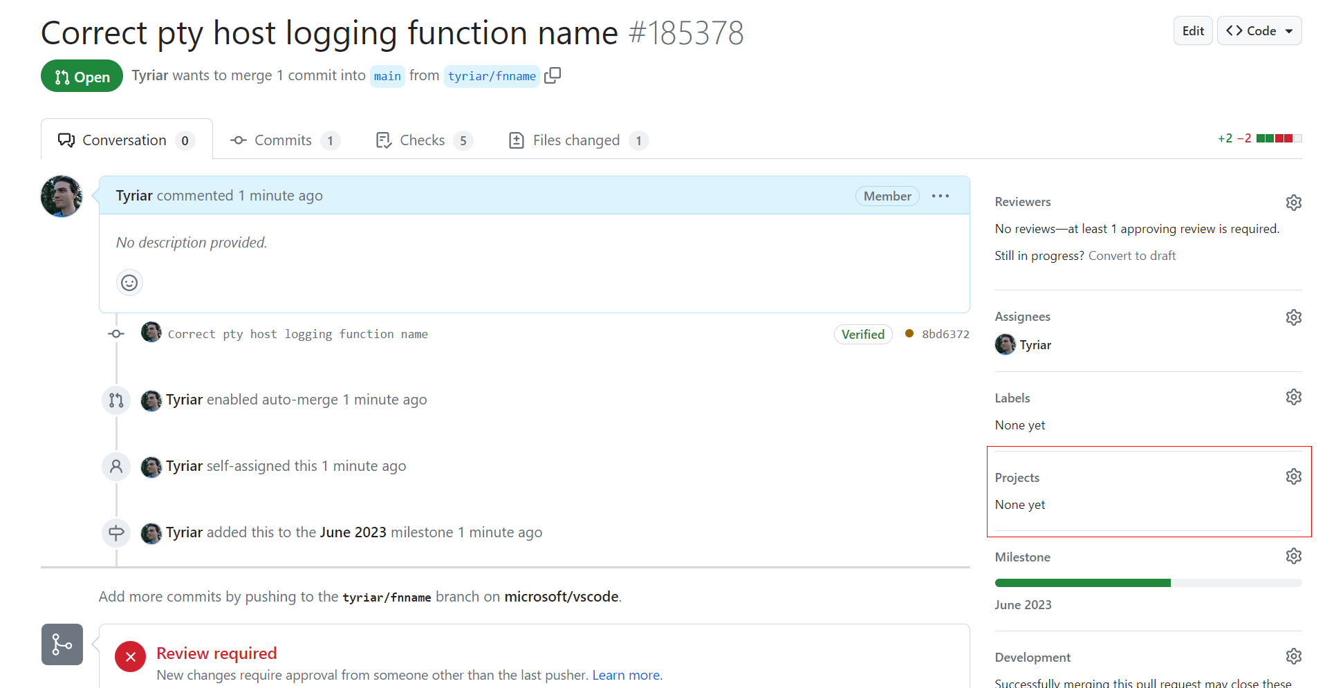 Support setting project when viewing a PR · Issue #4926 · microsoft/vscode-pull-request-github ...