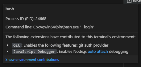 EnvironmentVariableCollection.description only works for one extension · Issue #186859 ...