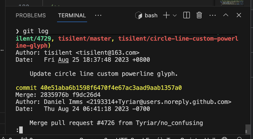 Sticky scroll for terminal commands · Issue #172742 · microsoft/vscode · GitHub