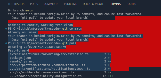 Inactive Selection Background Is Drawn Below Cell Background Color · Issue 4736 · Xtermjs 