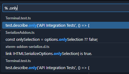 Quick search shows multiple results · Issue #192049 · microsoft/vscode ...