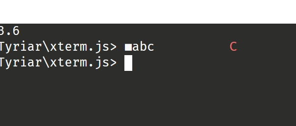 Dom Renderer Cursor Is No Longer Rendered On Top Of Selection · Issue 4773 · Xtermjs Xterm Js