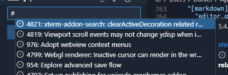 SCM commit message issue integration doesn't work well for / # · Issue #5247 · microsoft/vscode ...