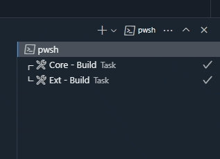 Reloading the window with active tasks briefly shows them localized and then shows the English ...