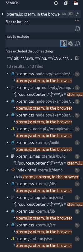 Search Use Gitignore Doesn T Work When Useripgrep False · Issue 29657 · Microsoft Vscode