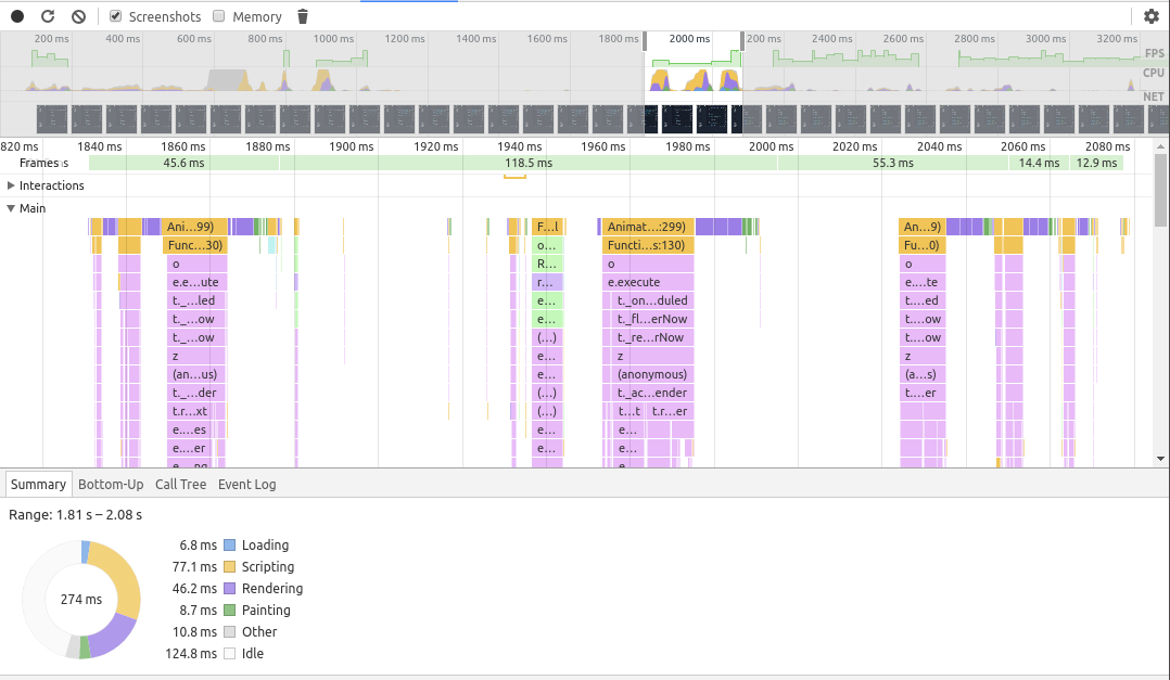 Poor frame rate when jumping to definition over long distances with ...