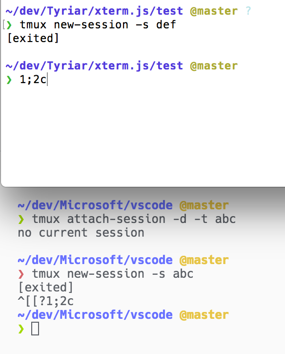 New Terminal and Kill Terminal do not work as expected with Tmux setup · Issue #33400 ...