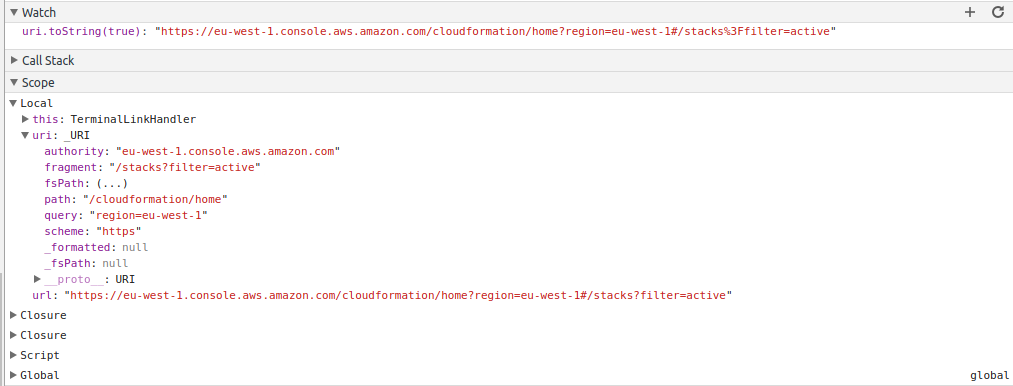Terminal breaks weblink for fish shell · Issue #44278 · microsoft/vscode · GitHub