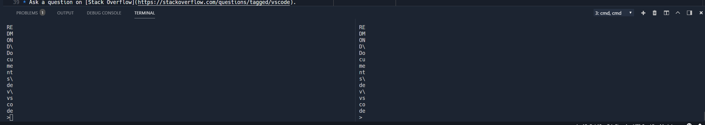 Rotating Panel Position Messes Up Terminal Viewport Bad On Windows · Issue 44767 · Microsoft 