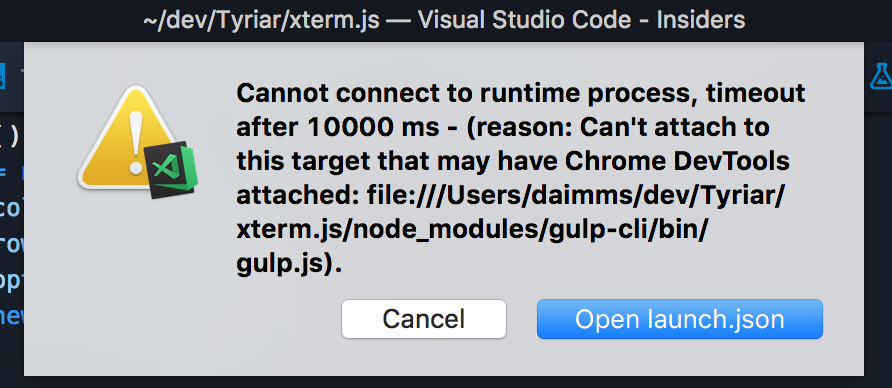 Auto attach messes up when multiple windows are open · Issue #47843 · microsoft/vscode · GitHub