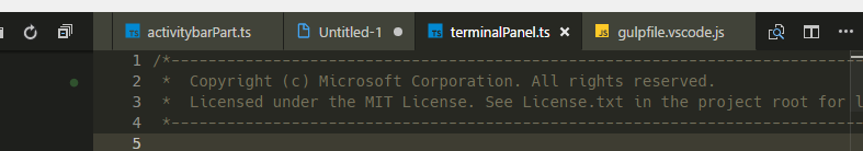Improve dark colour themes like Monokai for colouration of tabs · Issue ...