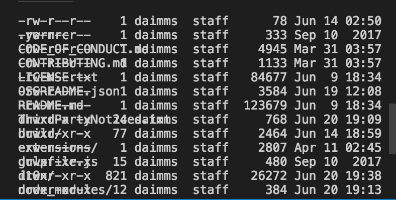 Text overflows split terminal when using dom renderer · Issue #51479 · microsoft/vscode · GitHub