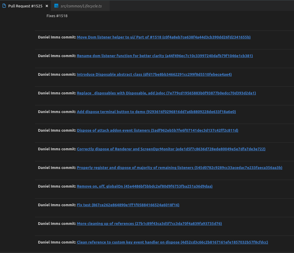 Commits in description should be very compact · Issue #65 · microsoft/vscode-pull-request-github ...