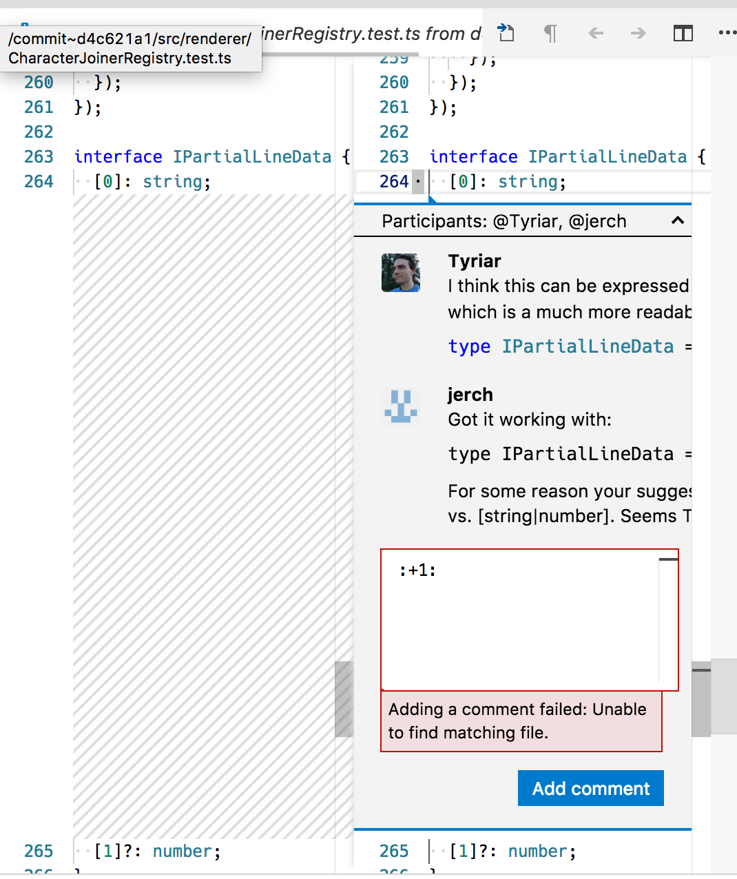 Cannot Comment On Old Diffs · Issue 332 · Microsoft Vscode Pull Request Github · Github