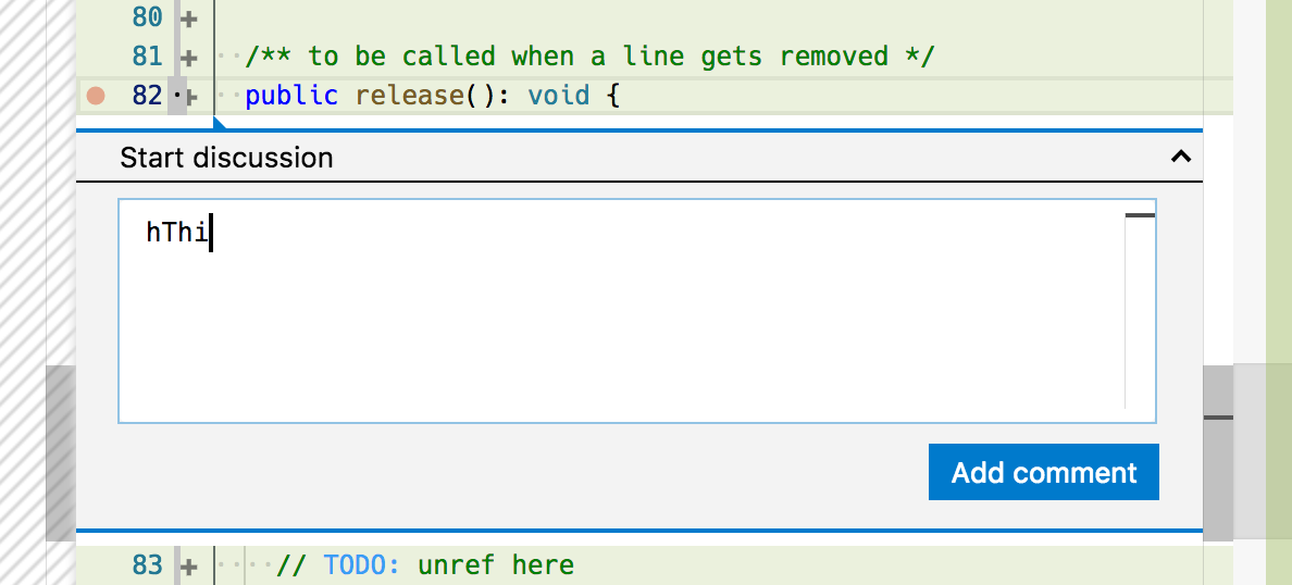 Backspace, arrows keys, etc. not working in diff comment box · Issue #338 · microsoft/vscode ...