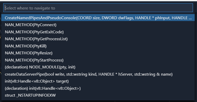 Why do you have your own navigation system? · Issue #2624 · microsoft/vscode-cpptools · GitHub