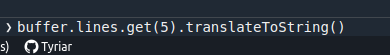 Unexecuted text sticks around in readonly debug console text area after ...