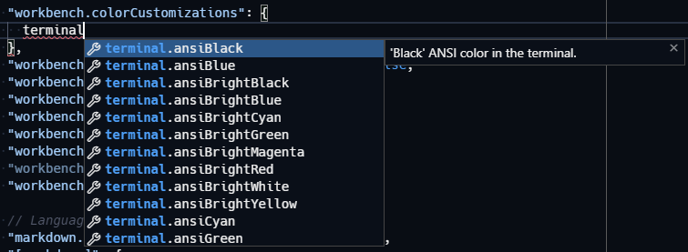 Means to Change Terminal Text Colors · Issue #83426 · microsoft/vscode ...