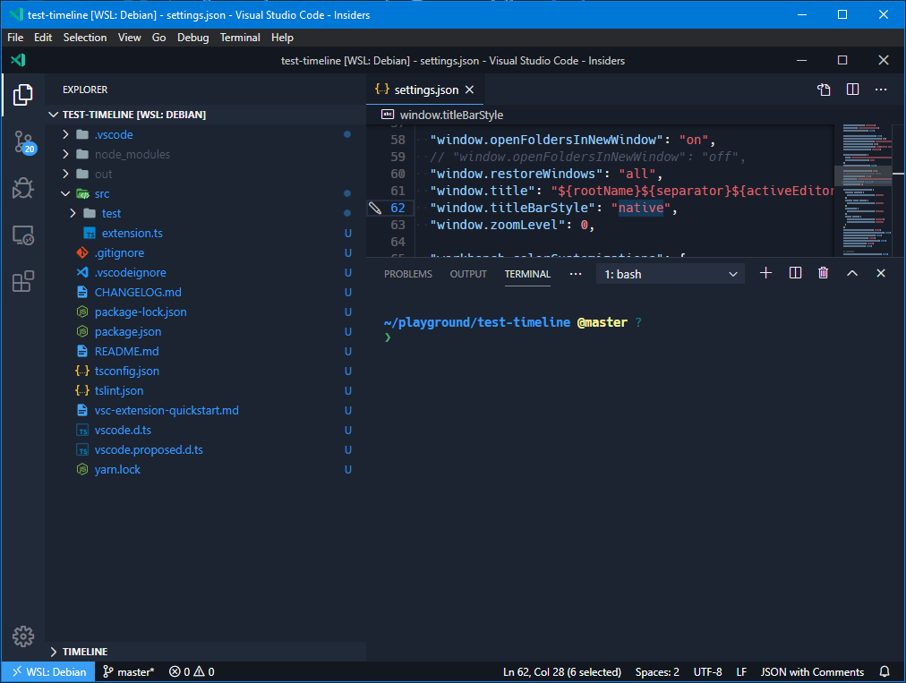 Double title bar after opening VS Code · Issue #89543 · microsoft ...