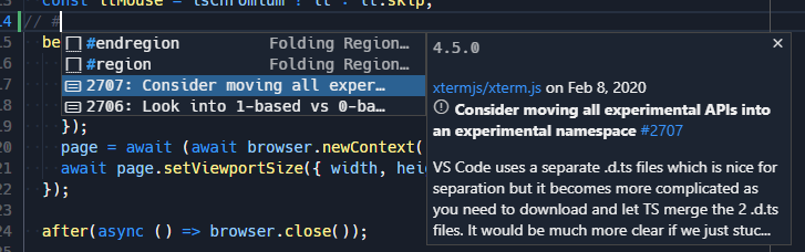 Only 2 suggestions single # · Issue #1502 · microsoft/vscode-pull-request-github · GitHub