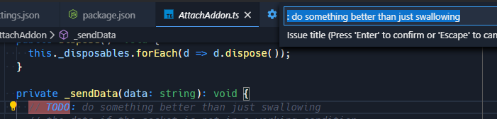 Handle colon following create issue triggers · Issue #1516 · microsoft/vscode-pull-request ...