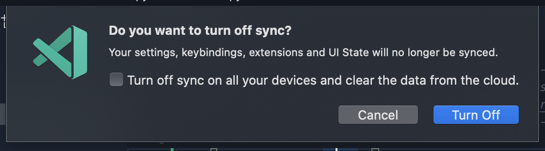 Settings sync asks to turn off without doing anything · Issue #94174 · microsoft/vscode · GitHub