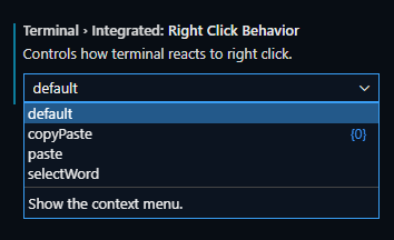 Right click not working in Python Interactive and extension details ...