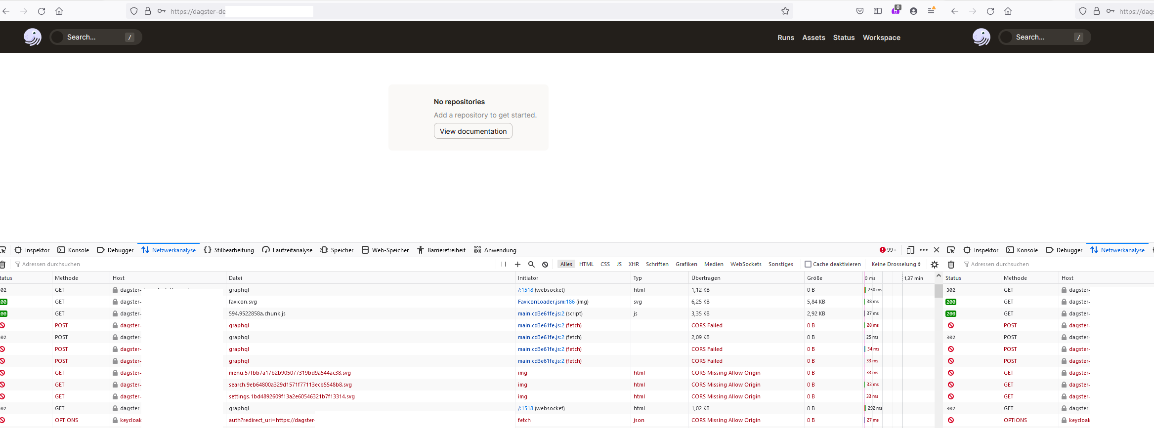 help request: Webpage content gets only partially loaded after keycloak redirect. · Issue #8125 ...