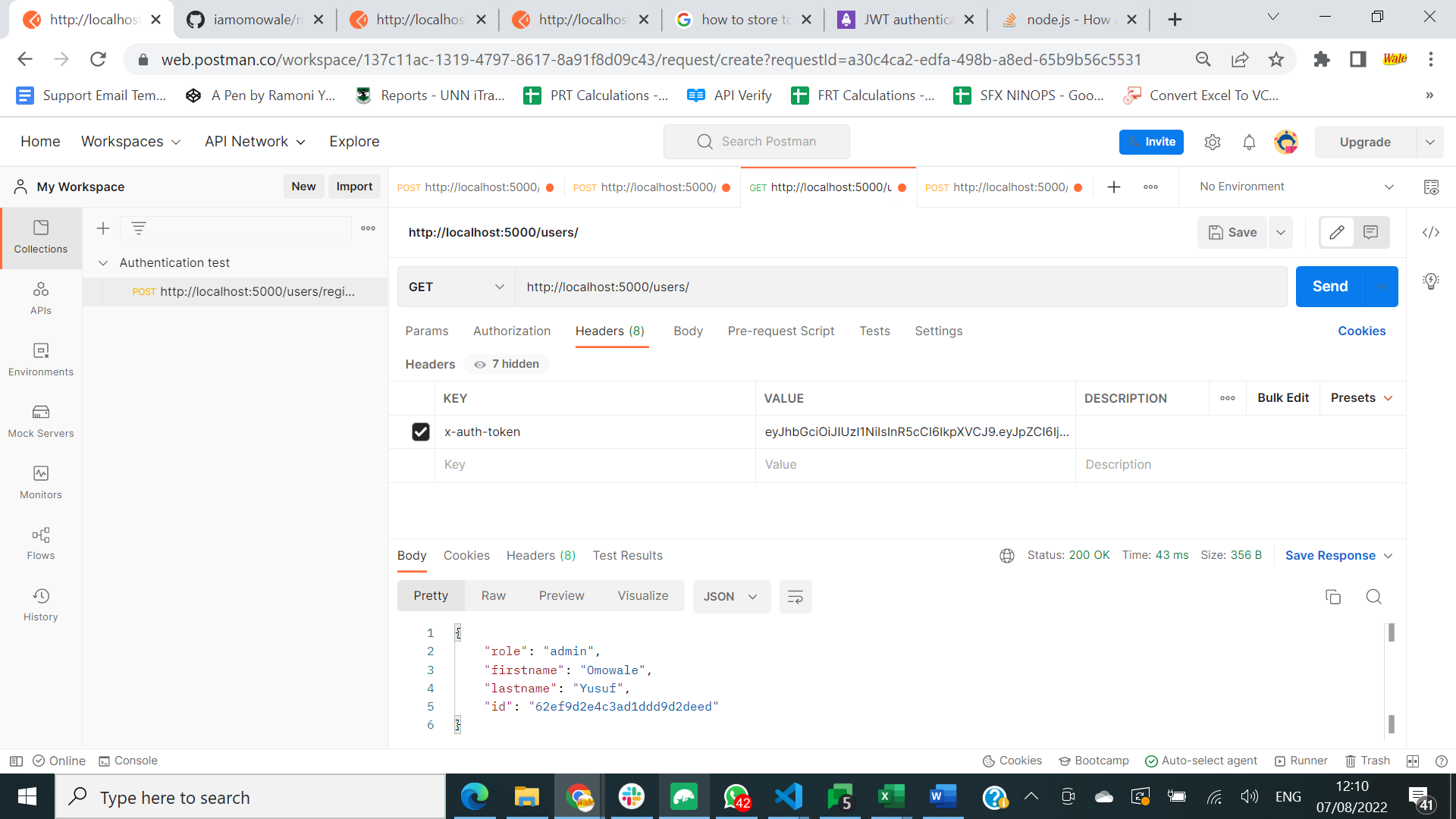 GitHub - iamomowale/authenticationSystem