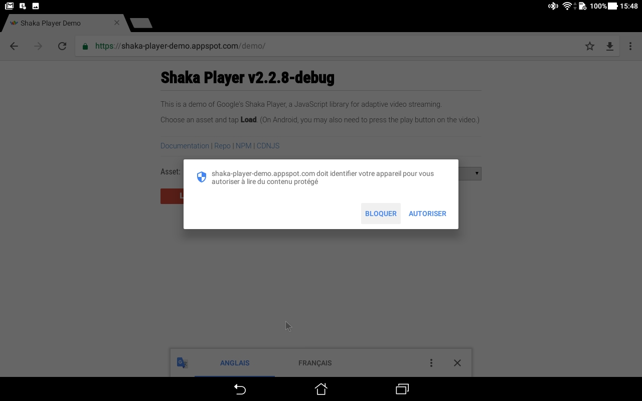Shaka Player Demo error on a ASUS Zenpad and a ASUS Zenphone #1063 · Issue #1182 · shaka-project ...