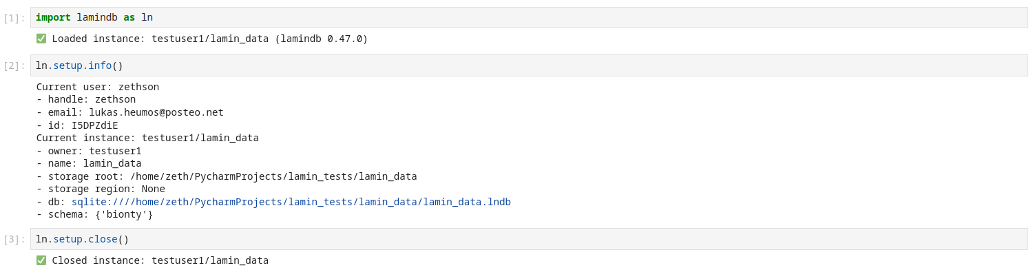 Confusing instance info for closed instances · Issue #884 · laminlabs/lamindb · GitHub