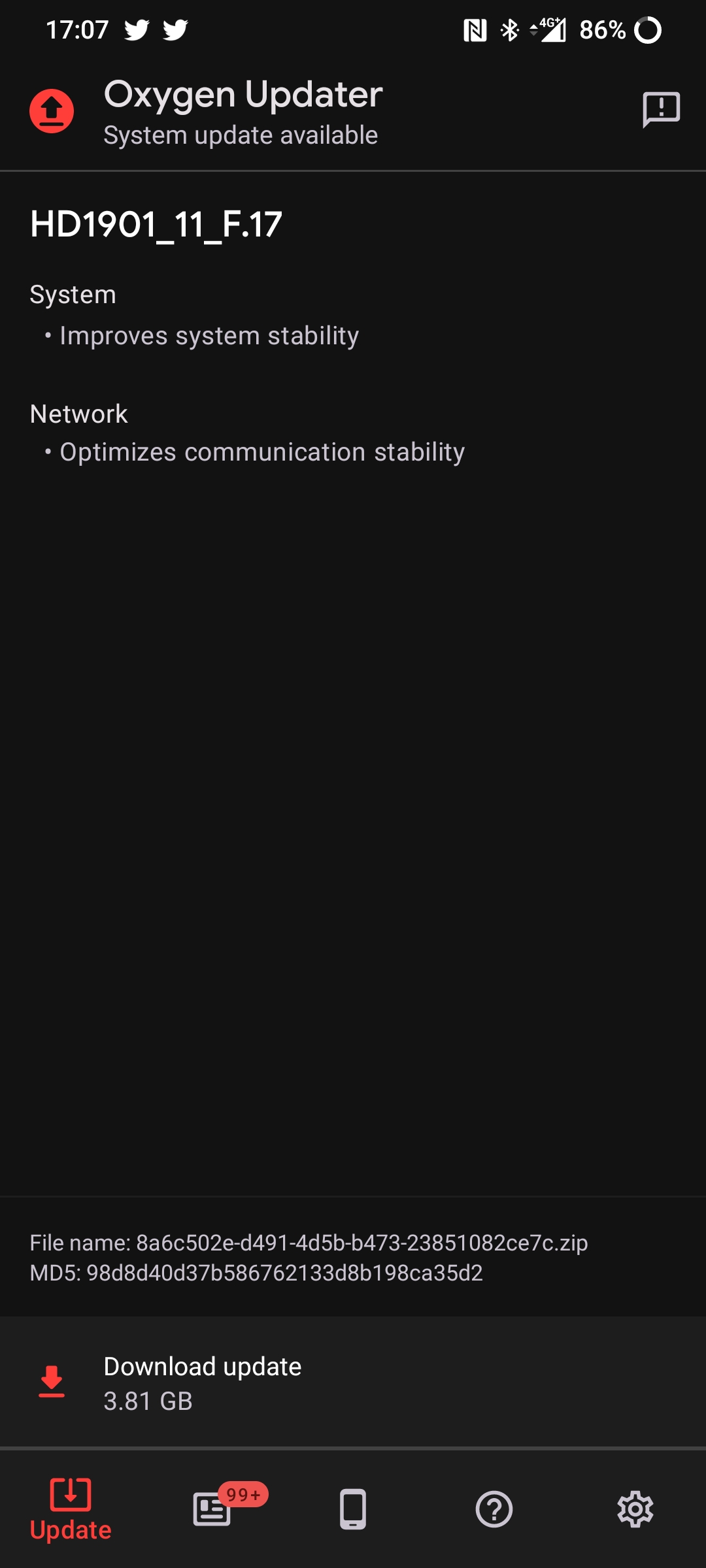 HD1900 (OnePlus 7t) falsely labeled as 7t (which is HD1901) · Issue ...