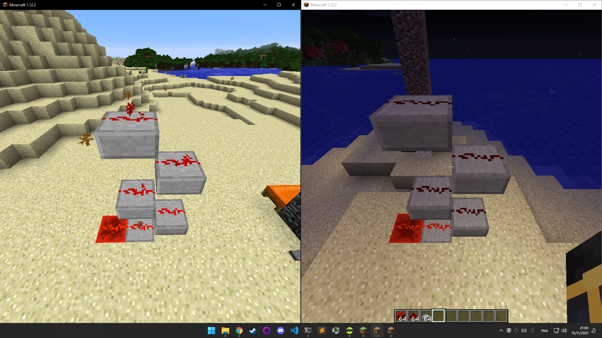 Redstone power elevator with slabs don't work · Issue #5335 · cuberite/cuberite · GitHub