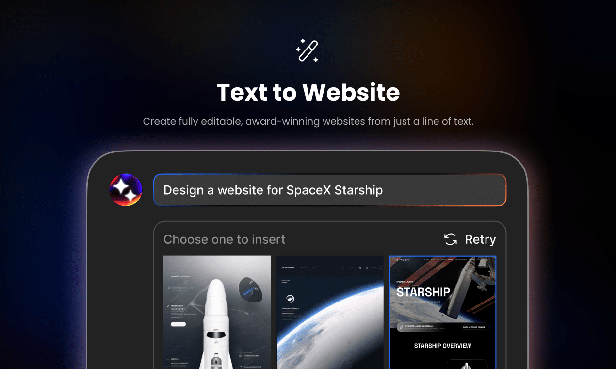 『工具推荐』无代码设计工具 Dora 和 Dora AI（一句话生成 Apple-level 的顶尖网站，自动生成可交互的 3D 动效） · Issue #3144 · ruanyf ...
