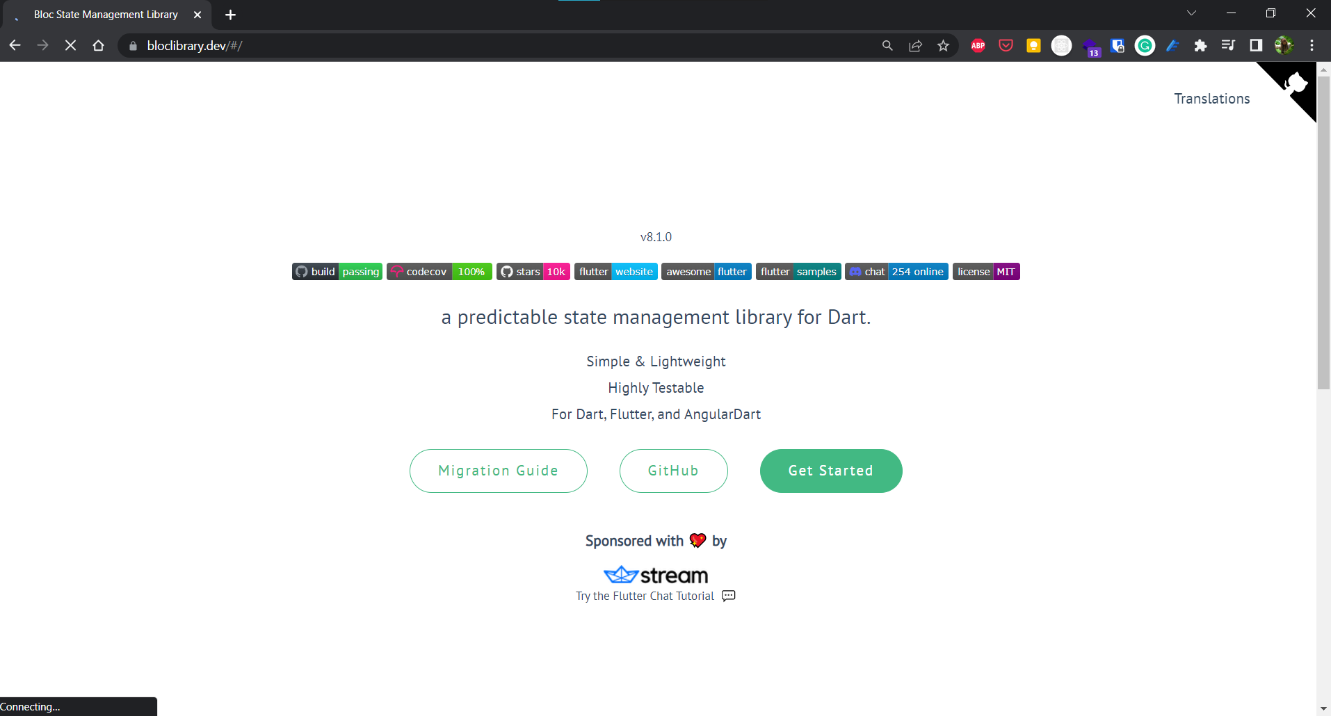 fix: website is not working properly on windows machine · Issue #3737 · felangel/bloc · GitHub