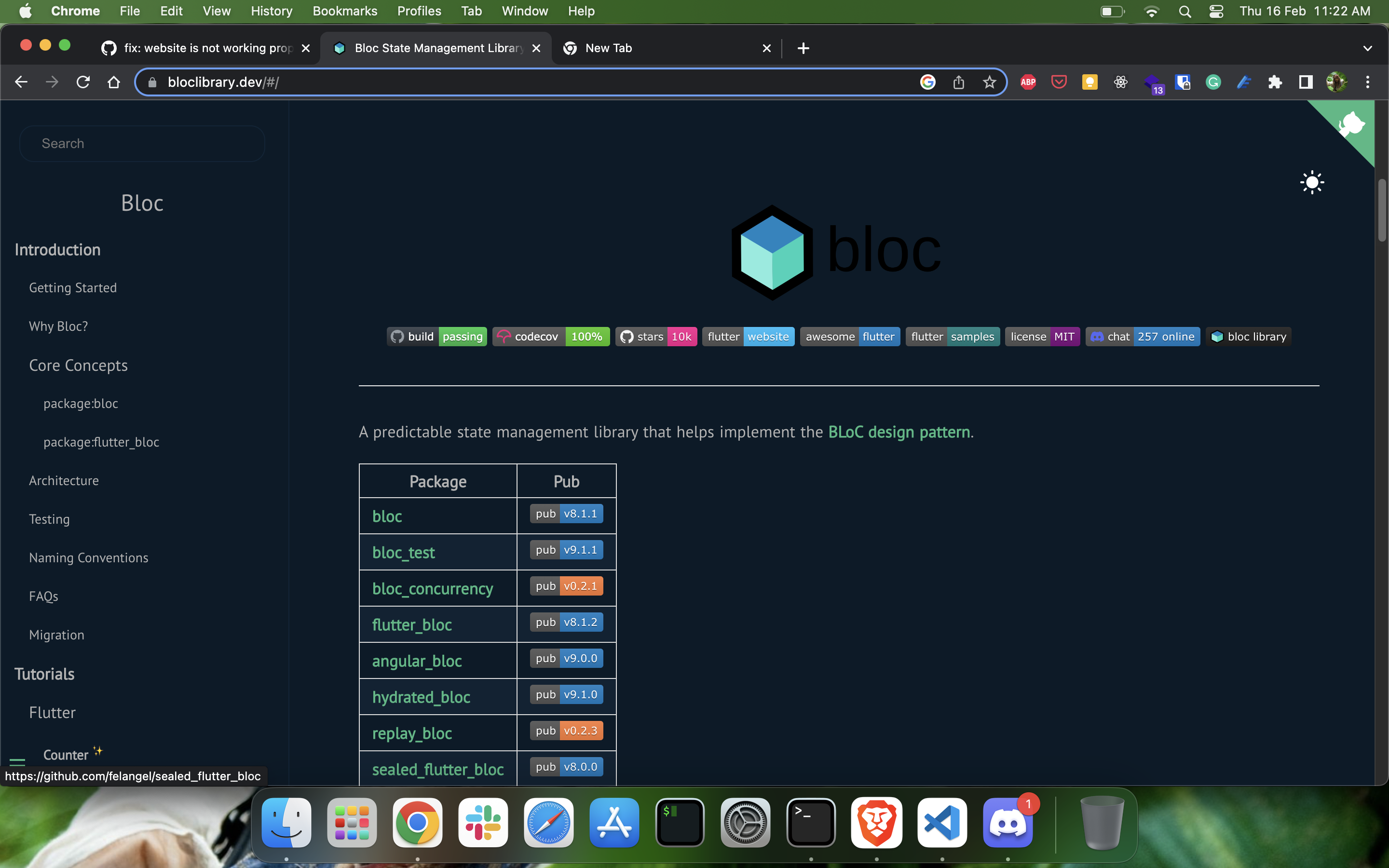 fix: website is not working properly on windows machine · Issue #3737 · felangel/bloc · GitHub