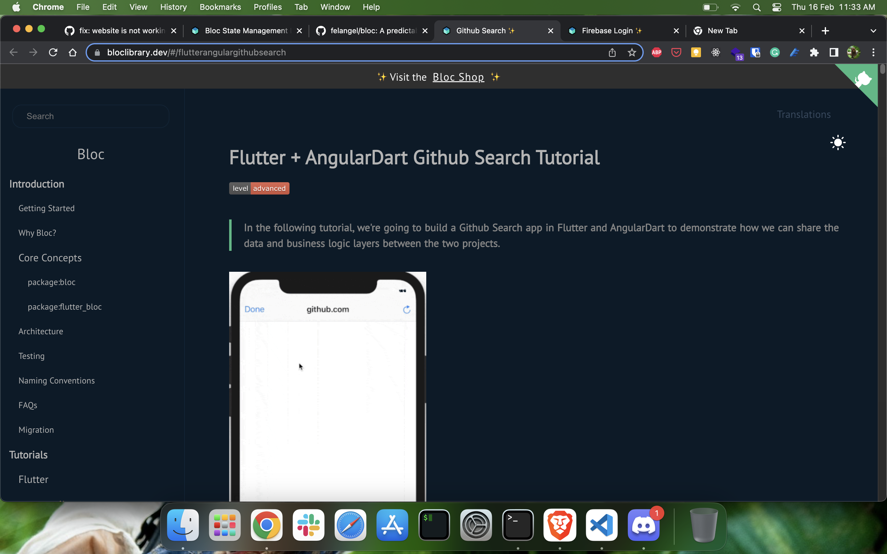 fix: website is not working properly on windows machine · Issue #3737 · felangel/bloc · GitHub