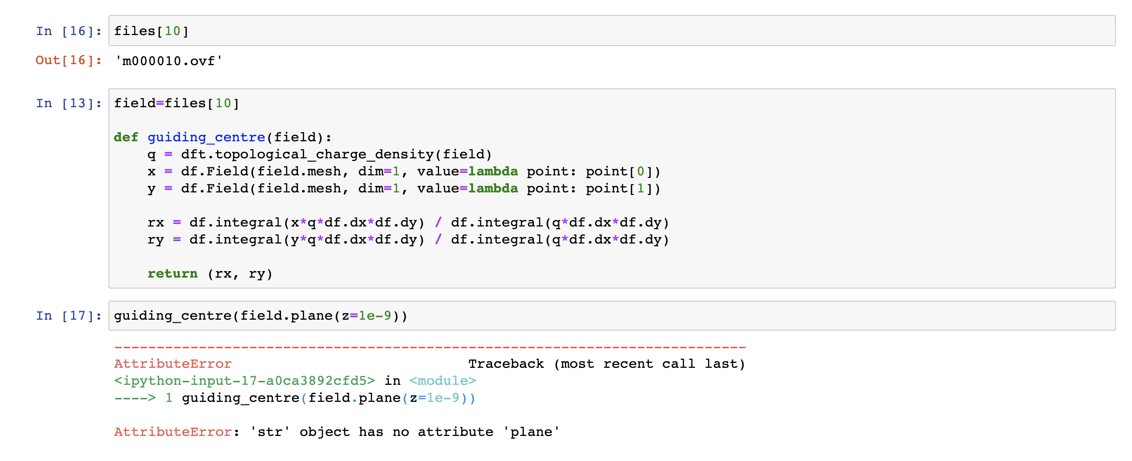Skyrmions trajectory · Issue #122 · ubermag/help · GitHub
