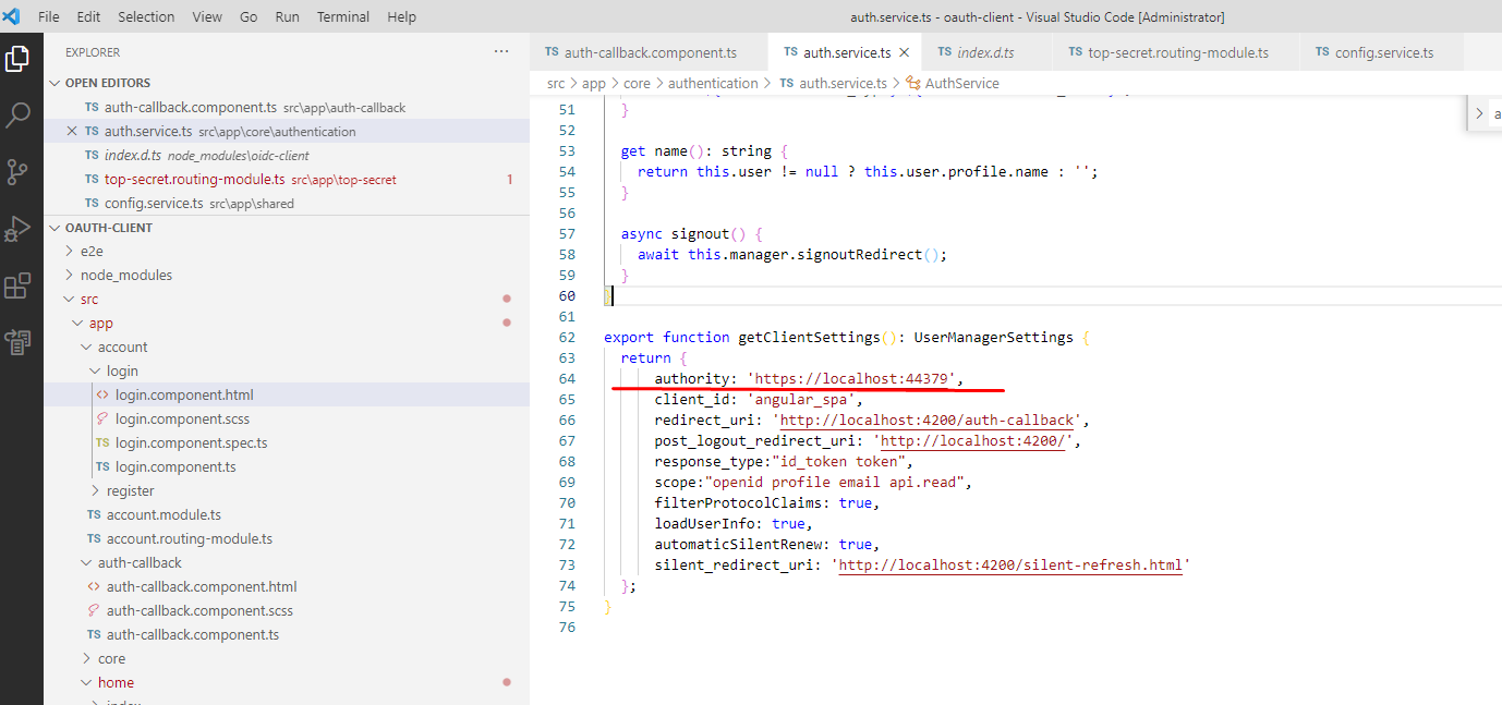 Login Does Not Work · Issue 6 · Mmacneilangularaspnetcoreoauth · Github