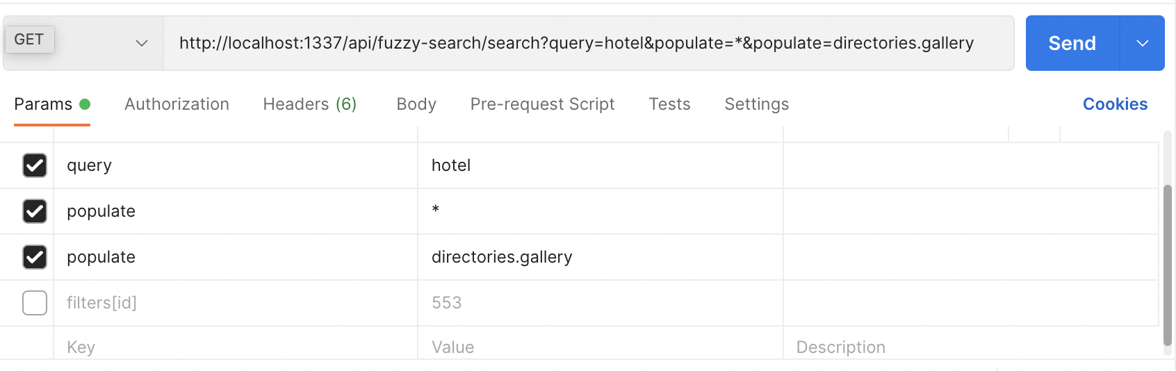 Support For The Use Of Populate · Issue 15 · Domdewstrapi Plugin Fuzzy Search · Github 
