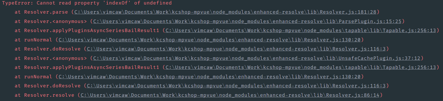 TypeError: Cannot read property 'indexOf' of undefined · Issue #830 · Meituan-Dianping/mpvue ...