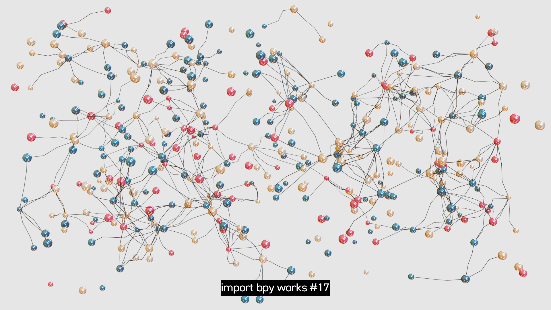 GitHub - ogrew/b3d-Generative: GenerativeArt with Blender Python API (bpy)