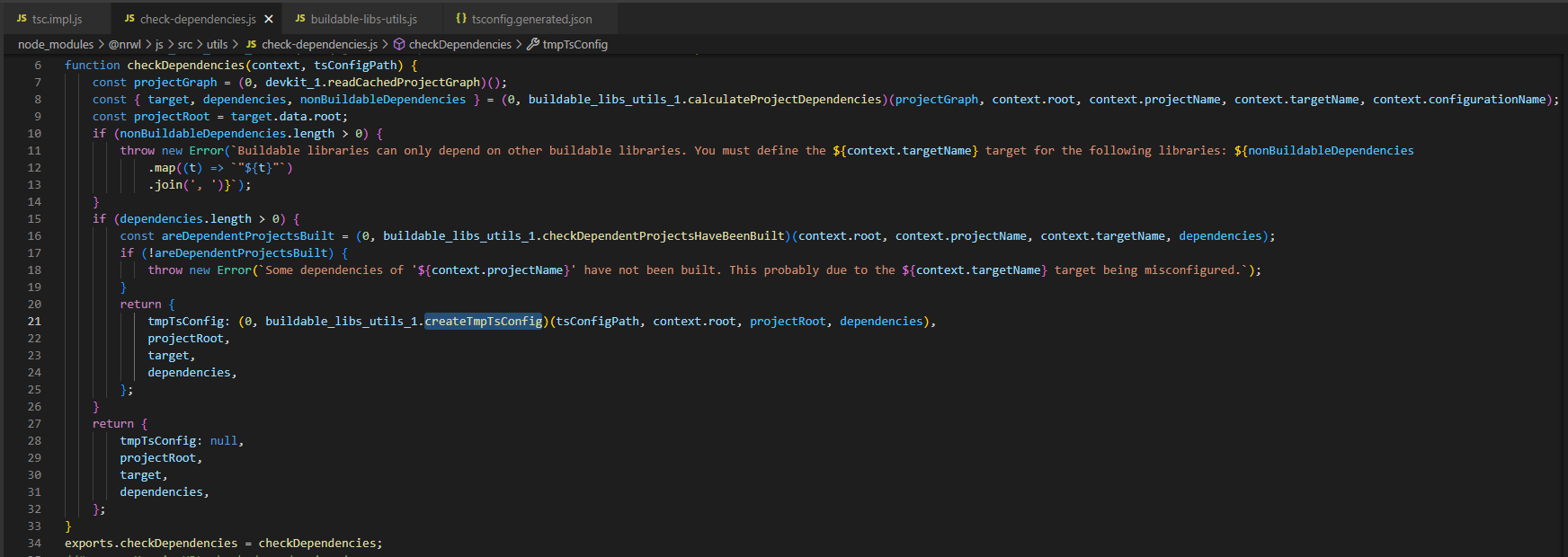 @nrwl/js:lib with secondary entry points not respecting tsconfig paths · Issue #11037 · nrwl/nx ...