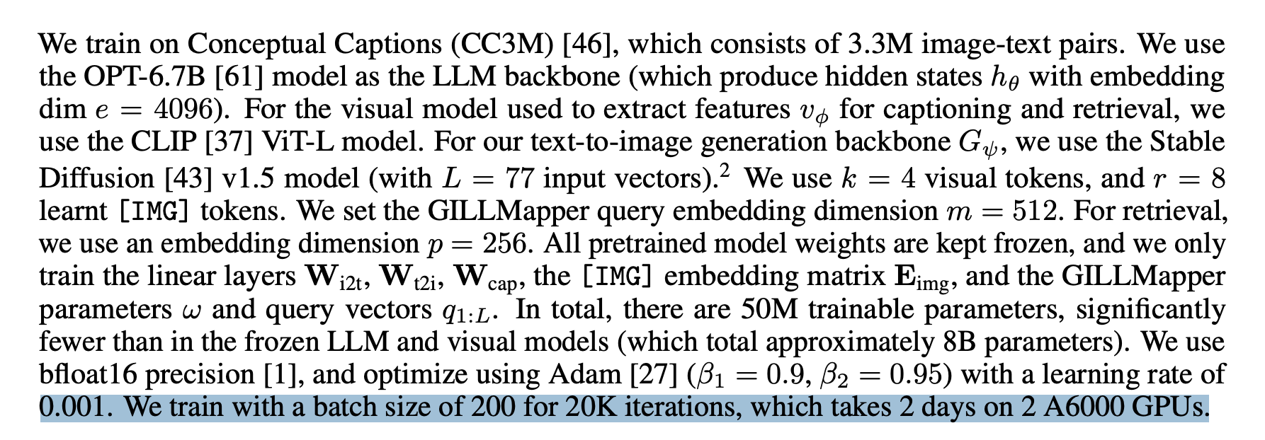 training setting for reproduce the paper · Issue #21 · kohjingyu/gill · GitHub