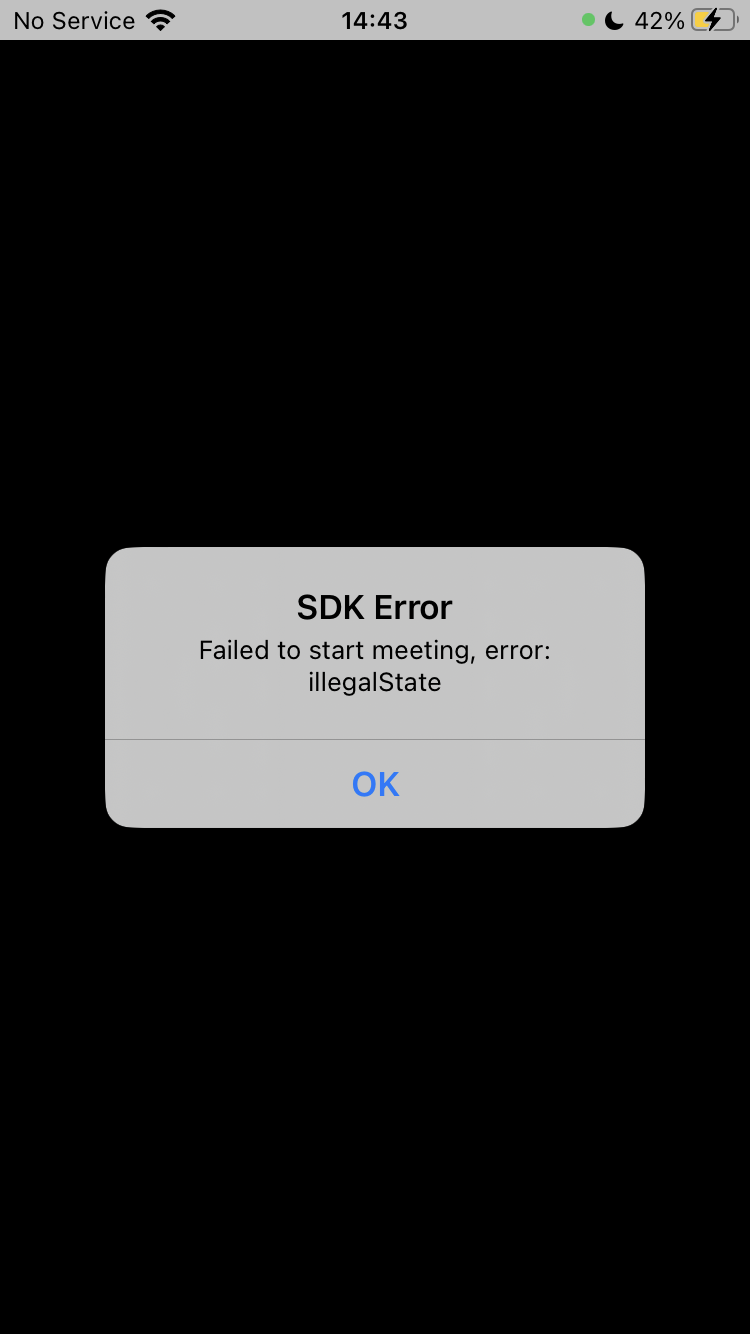 Failed To Start Meeting Error Illegalstate · Issue 196 · Aws Samplesamazon Chime React