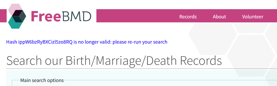 Expired FreeBMD1 URLs to redirect to FreeBMD2 website · Issue #508 ...