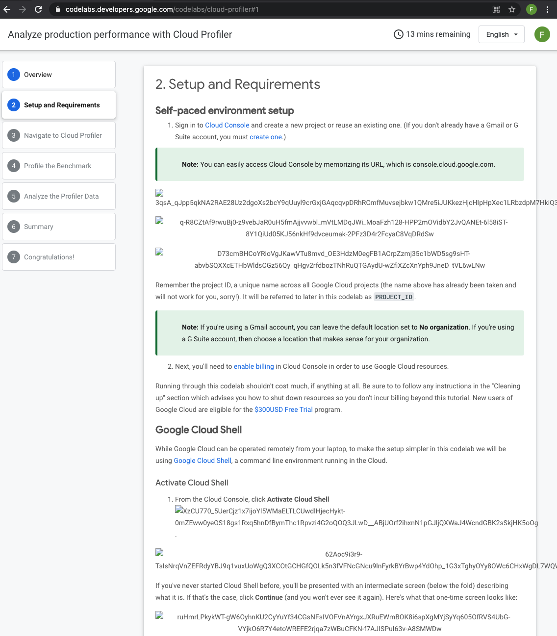 [cloud-profiler]: · Issue #933 · googlecodelabs/feedback · GitHub