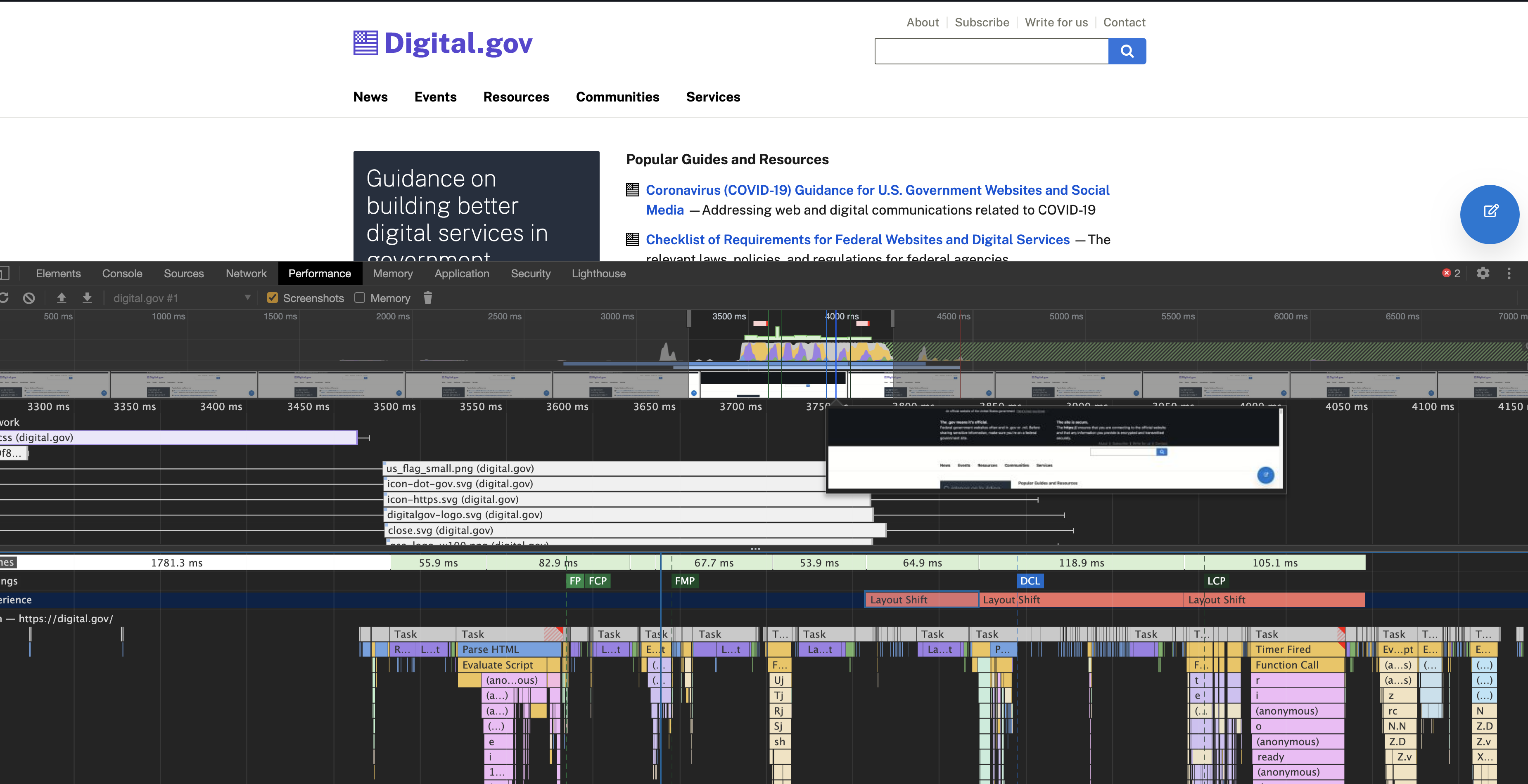 Bug: Fix the layout shift being caused by the top gov banner · Issue #2894 · GSA/digitalgov.gov ...